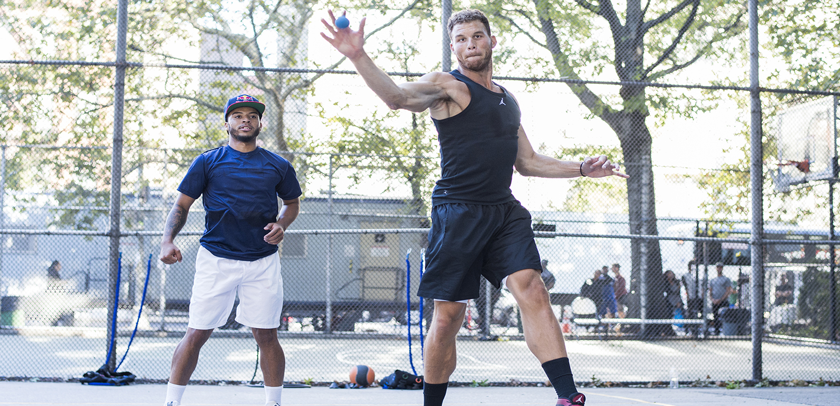 Blake Griffin Trains with Handball Legend Timbo Gonzalez | 'LLERO